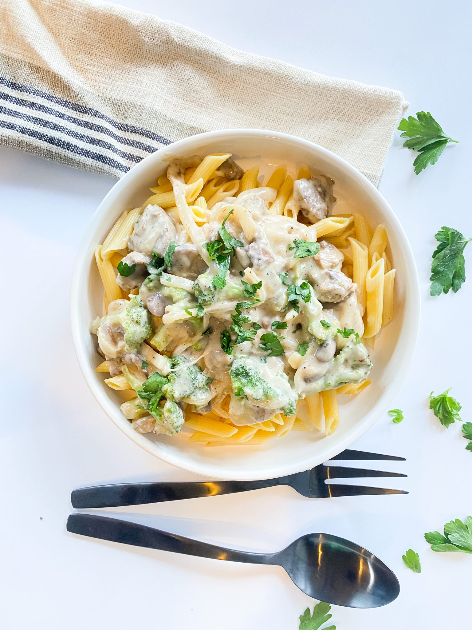 Sausage Stroganoff - Goolsby Sausage