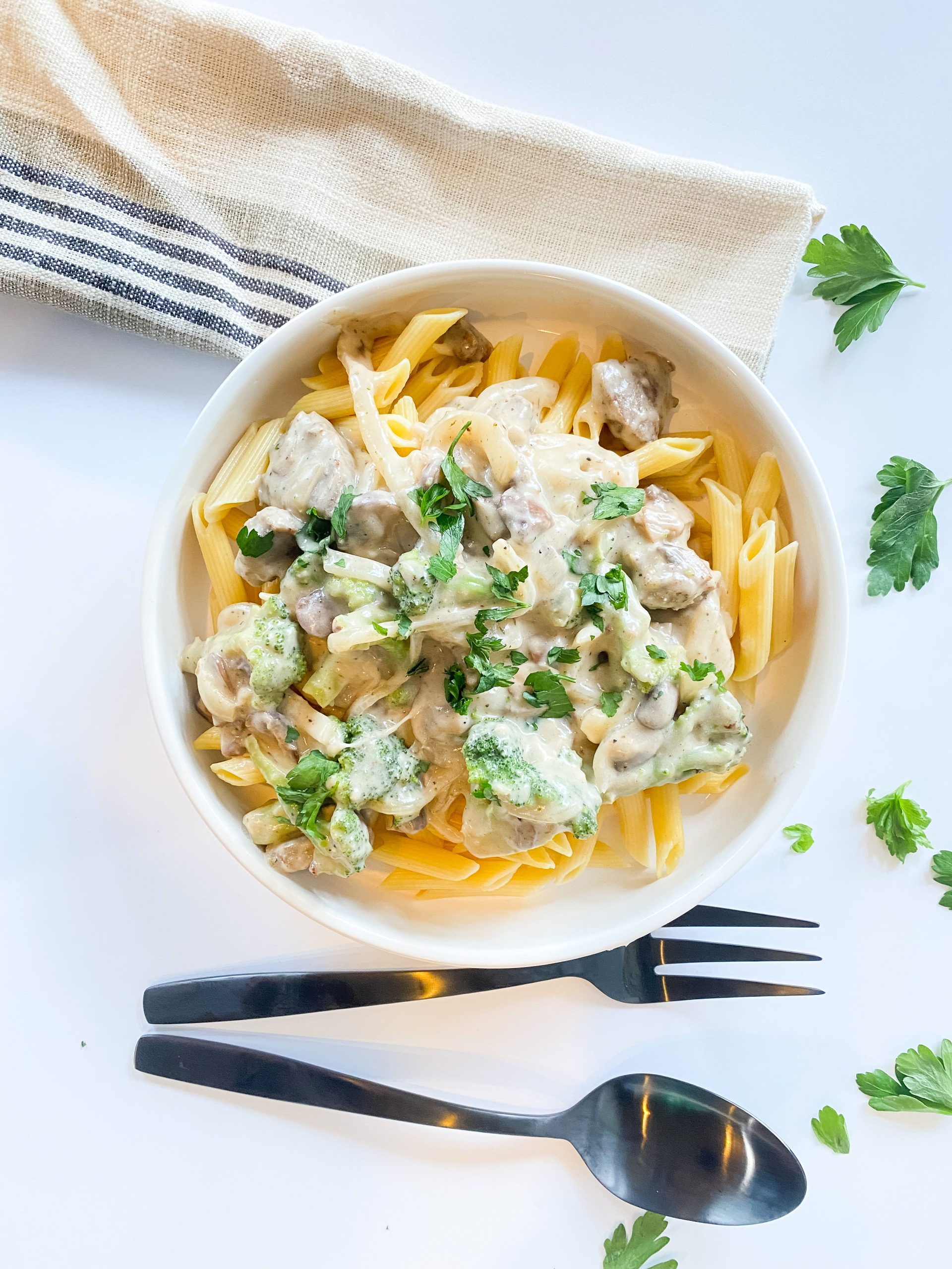 Sausage Stroganoff - Goolsby Sausage